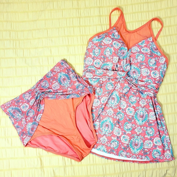 Coco Reef | Swim | Nwot Coco Reefpeachy Twopiece Swimsuit | Poshmark